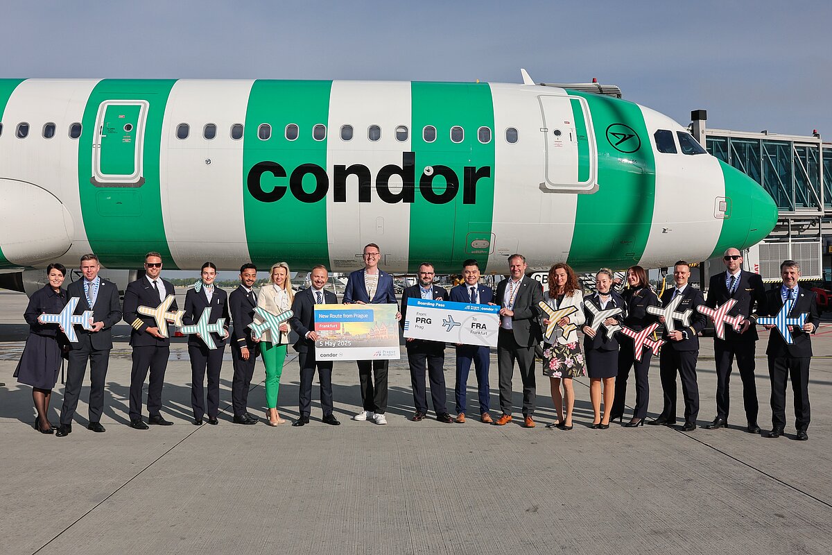 Condor: Launch of Condor flights to Milan (MXP), Paris (CDG) and Prague (PRG)
