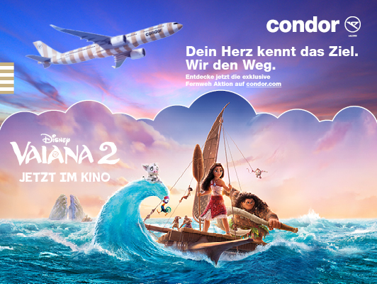 Condor: Condor und Disney kooperieren