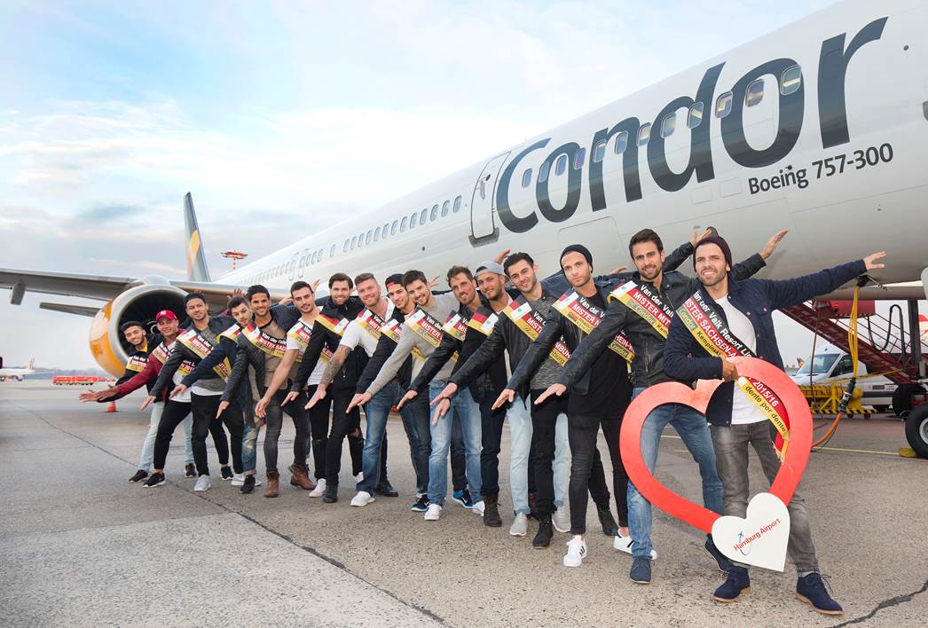 Condor: Condor flies Germany’s best-looking men to Hurghada