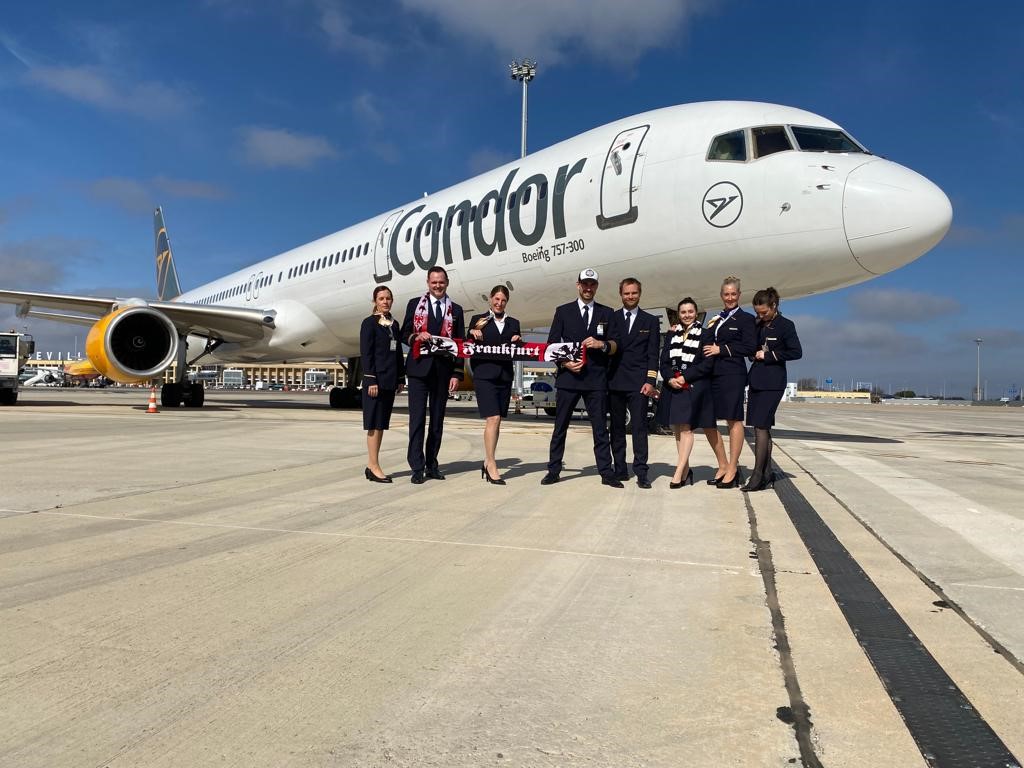 Condor: Condor takes off for the European Cup final